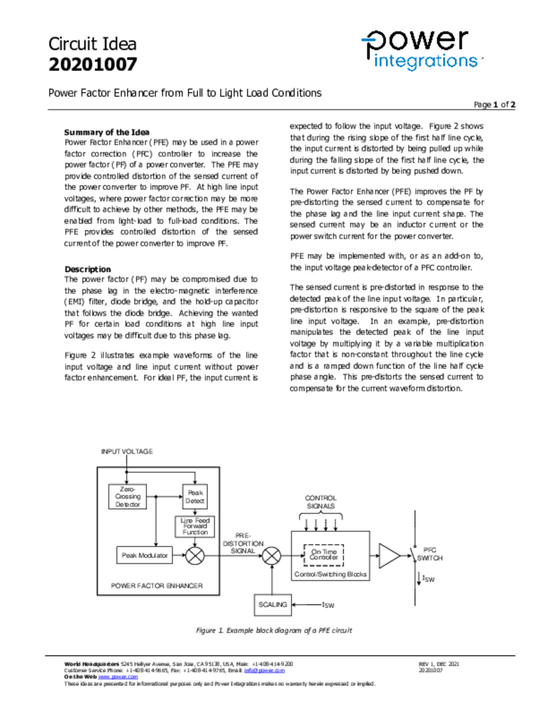 Circuit Ideas | Power Integrations, Inc.