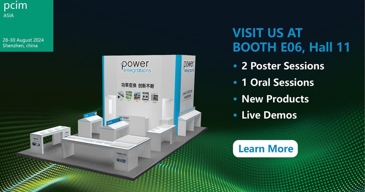 PCIM Asia 2024 | Power Integrations